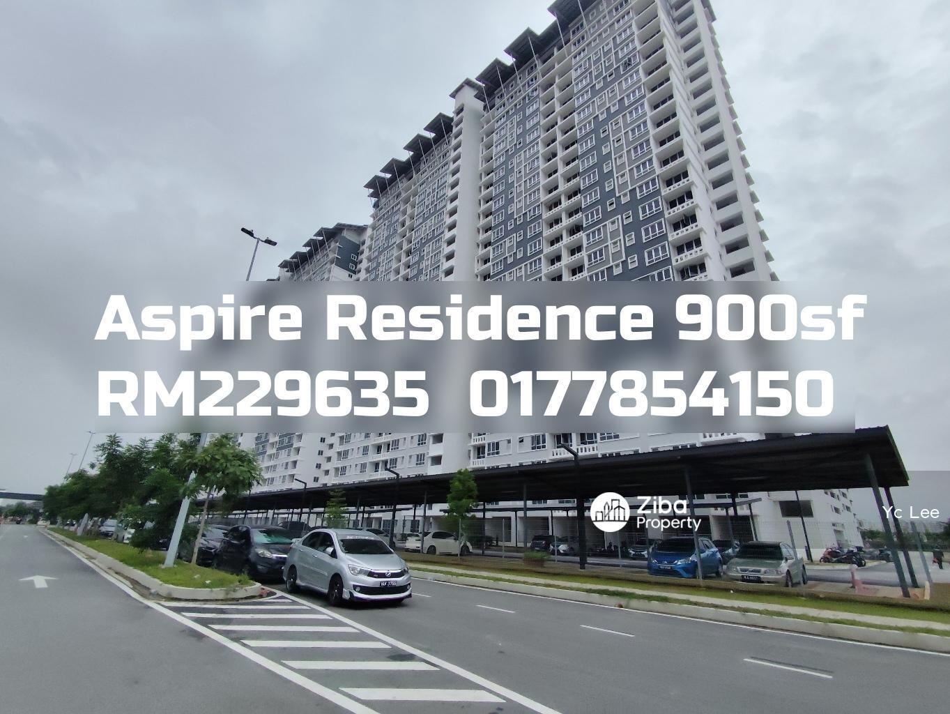 Aspire Residence for Auction at RM 229,635 | Ziba Property