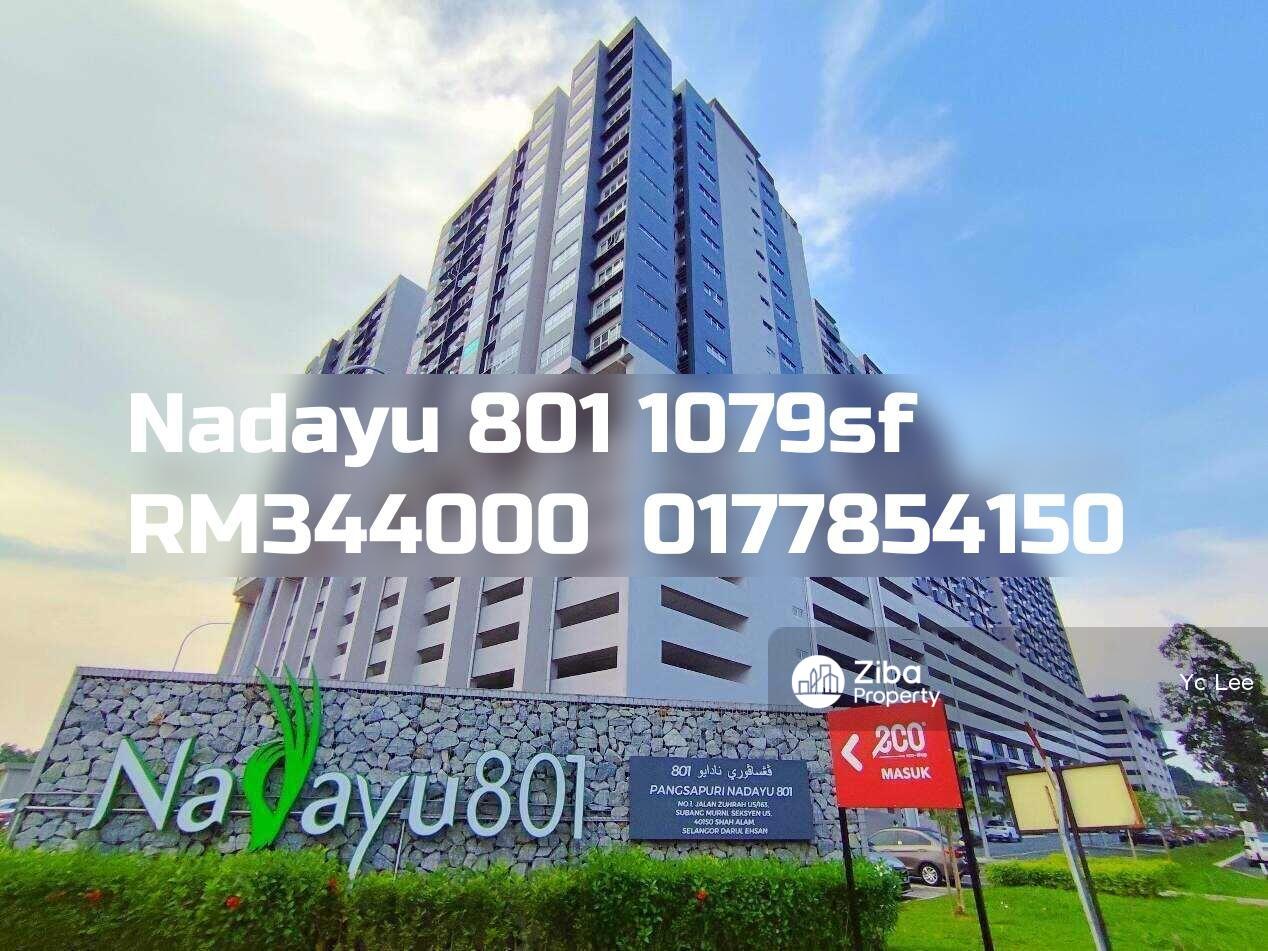 Nadayu 801 for Auction at RM 344,000 | Ziba Property